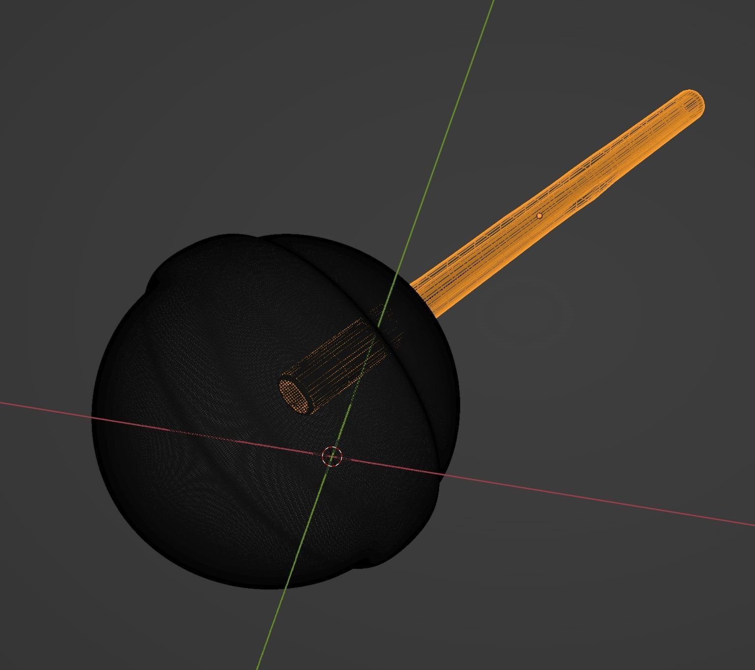 Lollipop on stick 3D model | CGTrader