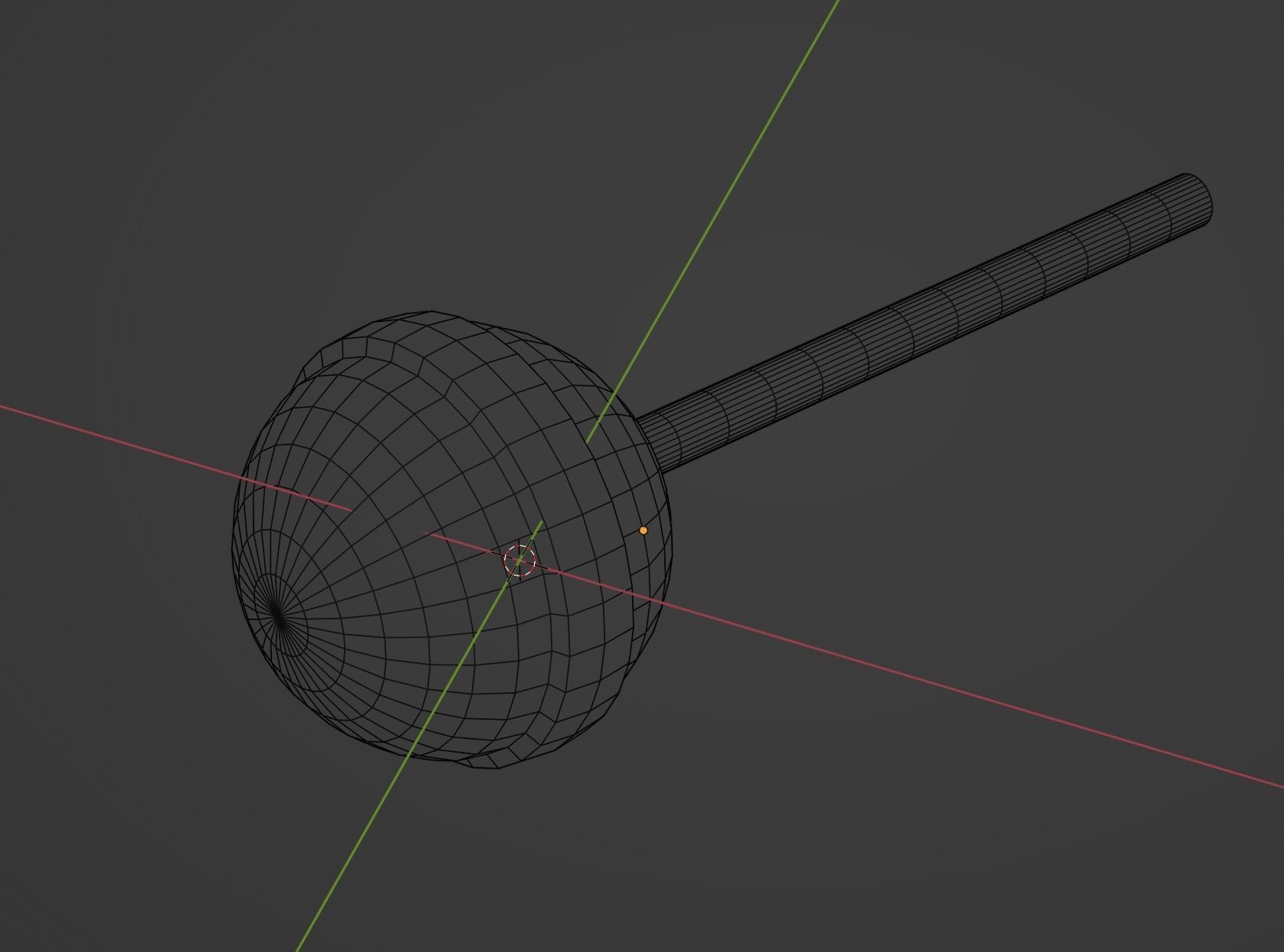 Lollipop on stick 3D model | CGTrader
