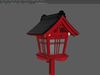 3D model Japanese Pole lamp VR / AR / low-poly | CGTrader