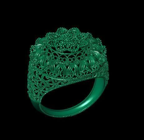 Rings 3D model 3D printable | CGTrader