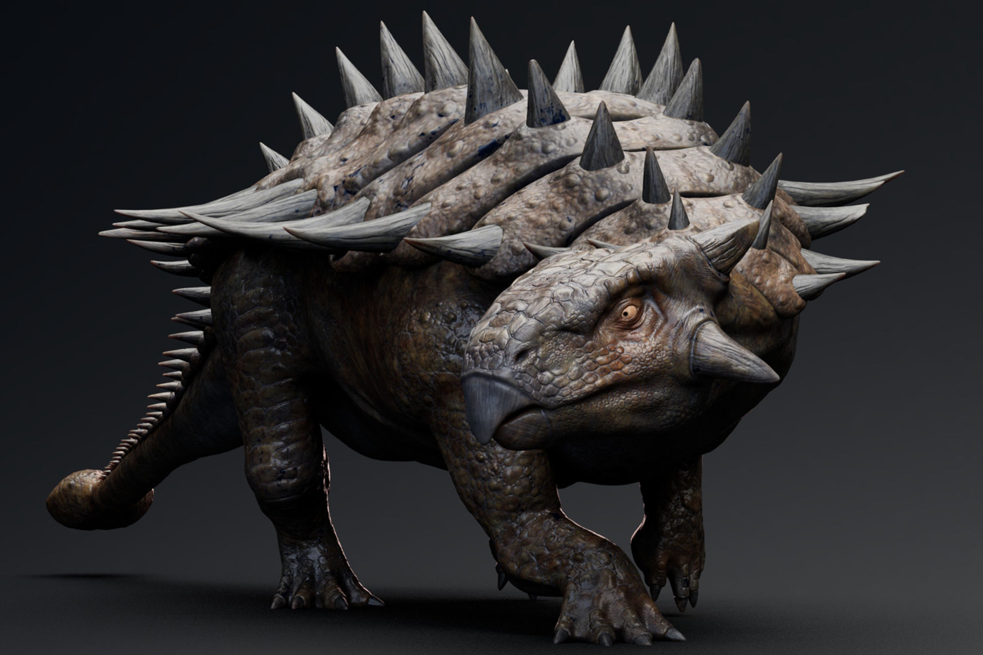 3D model Ankylosaurus Real Dinosaur Series - 101 Animations VR / AR ...