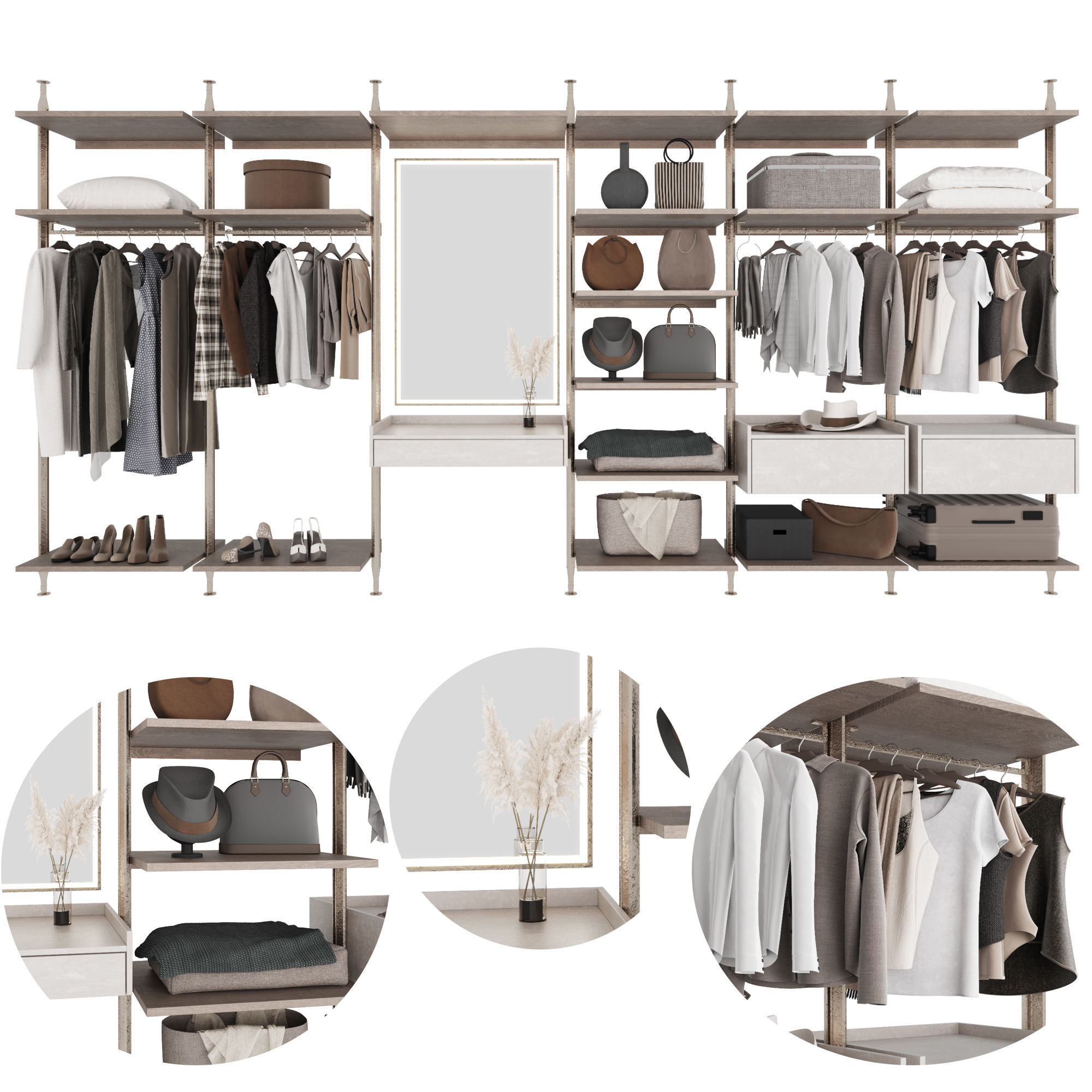 Wardrobe 3D model | CGTrader