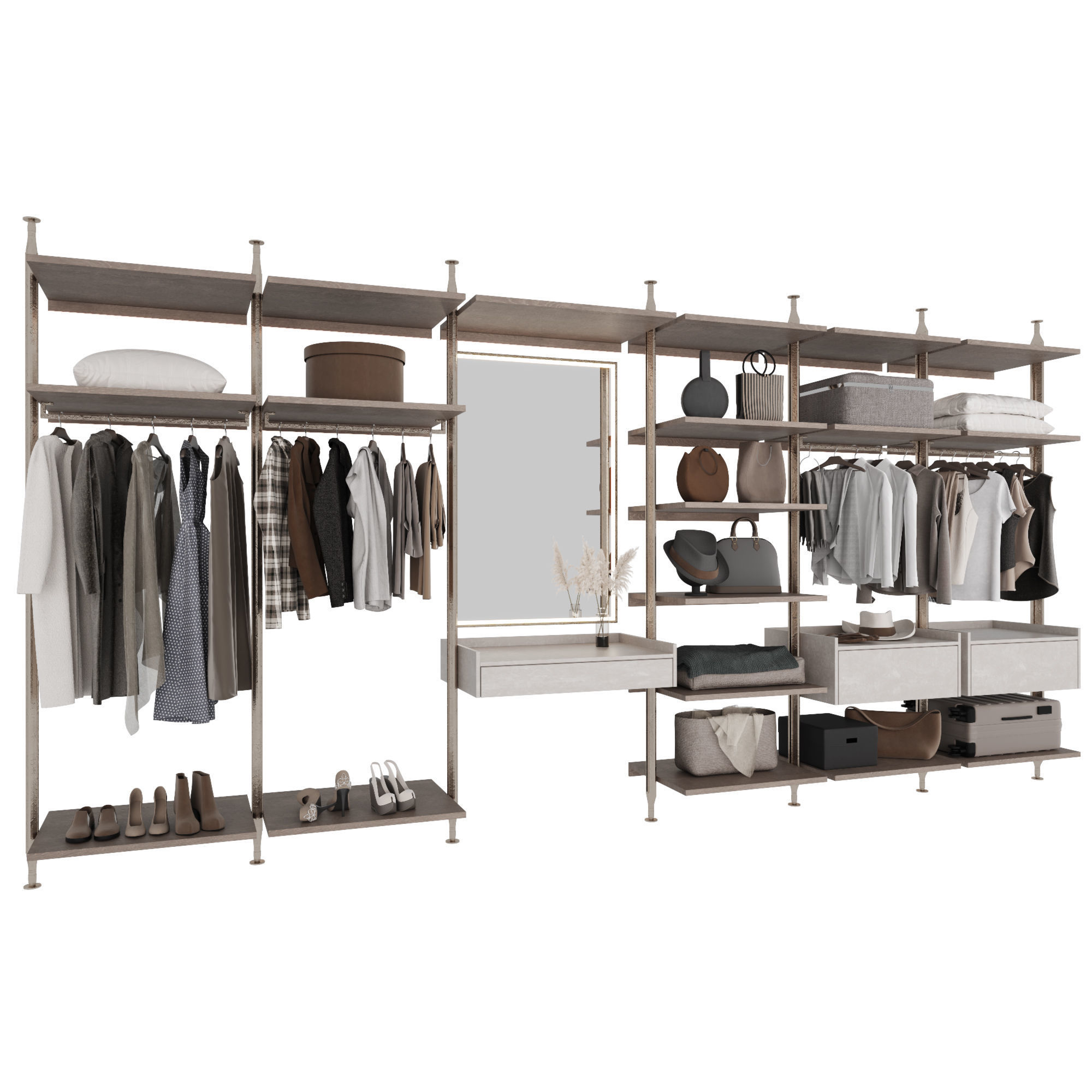 Wardrobe 3D model | CGTrader