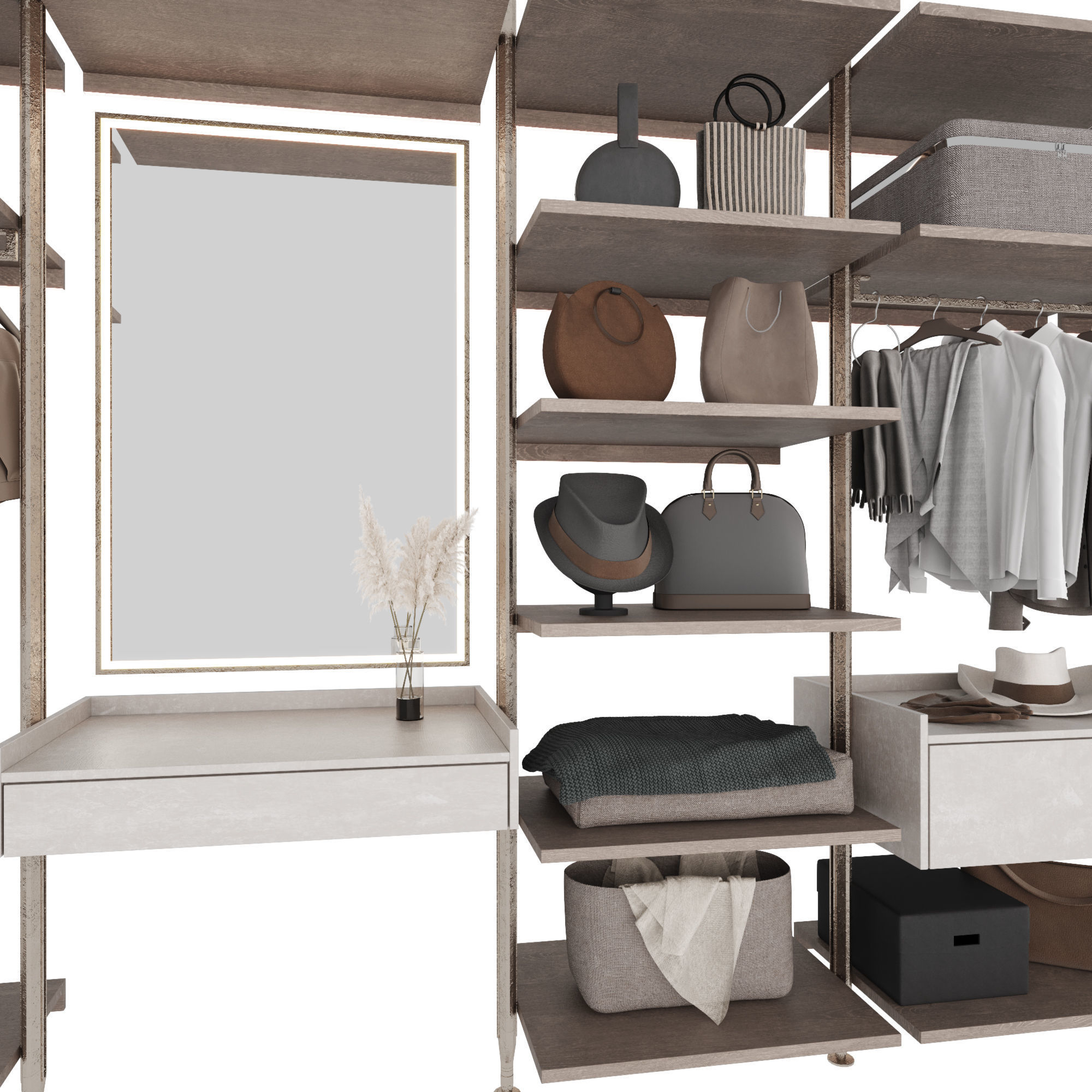 Wardrobe 3D model | CGTrader