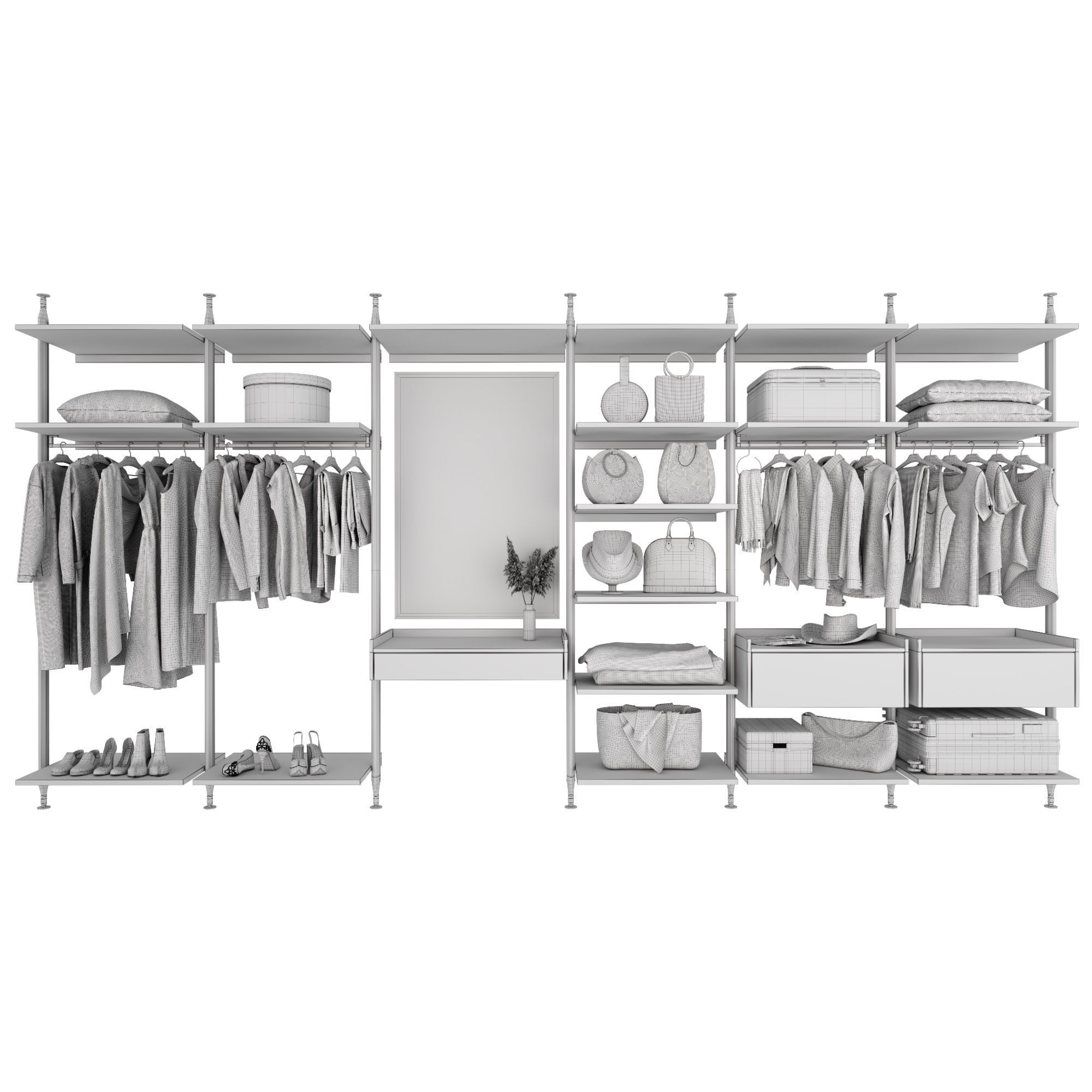 Wardrobe 3D model | CGTrader