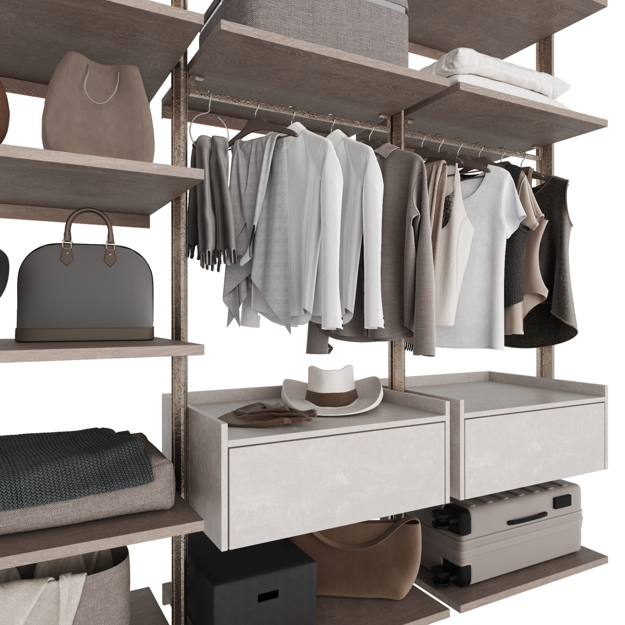 Wardrobe 3D model | CGTrader
