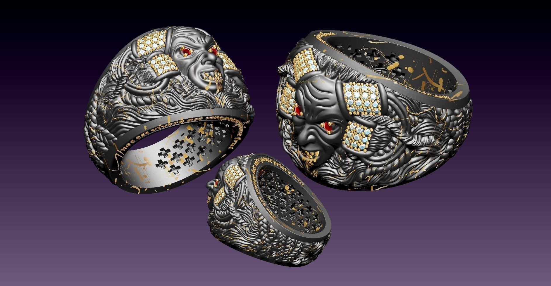 Demon-Azazel 3D model 3D printable | CGTrader