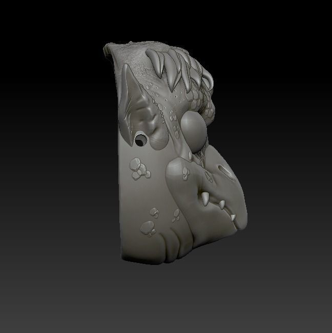 Kappa Mask yokai demon japanese 3D model 3D printable | CGTrader