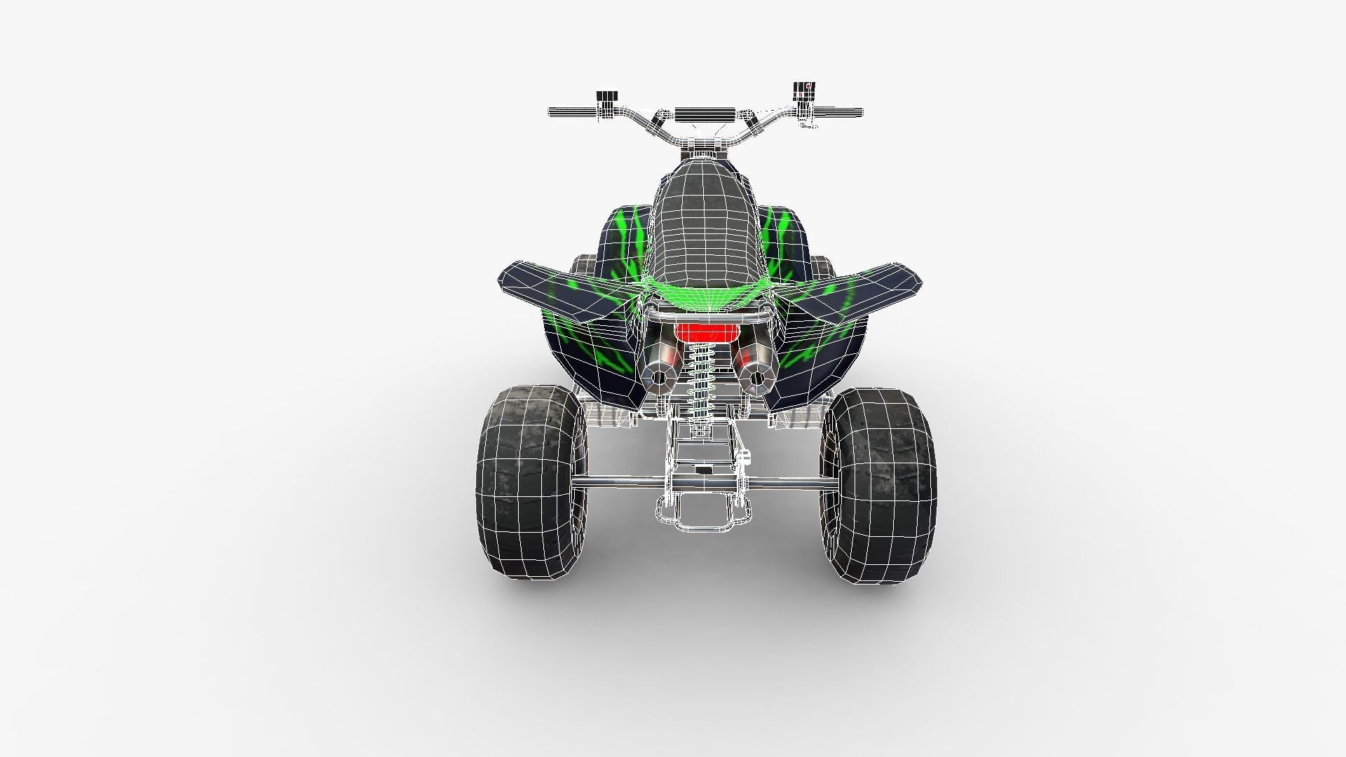 3D model Quad bike v2 VR / AR / low-poly | CGTrader