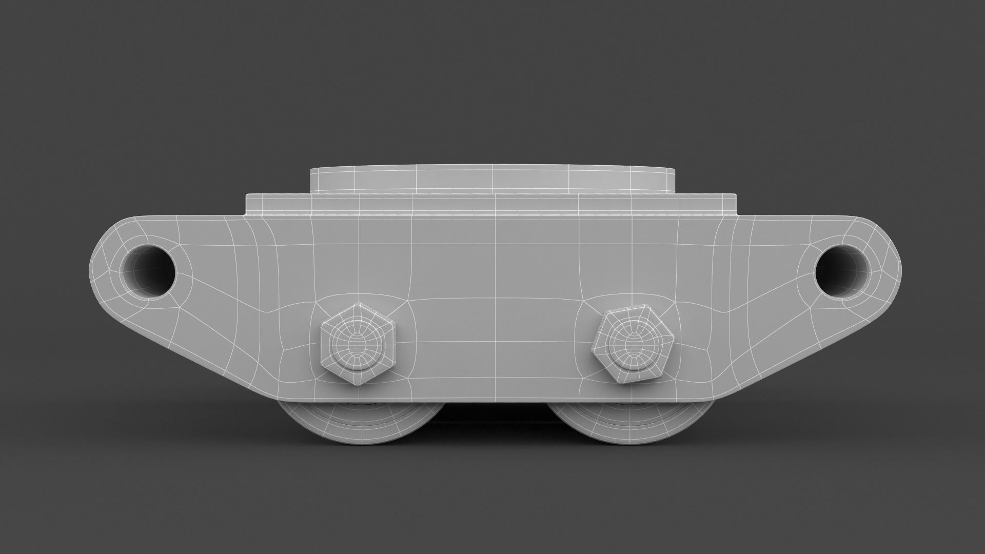 Machinery Mover Skate 3D model | CGTrader