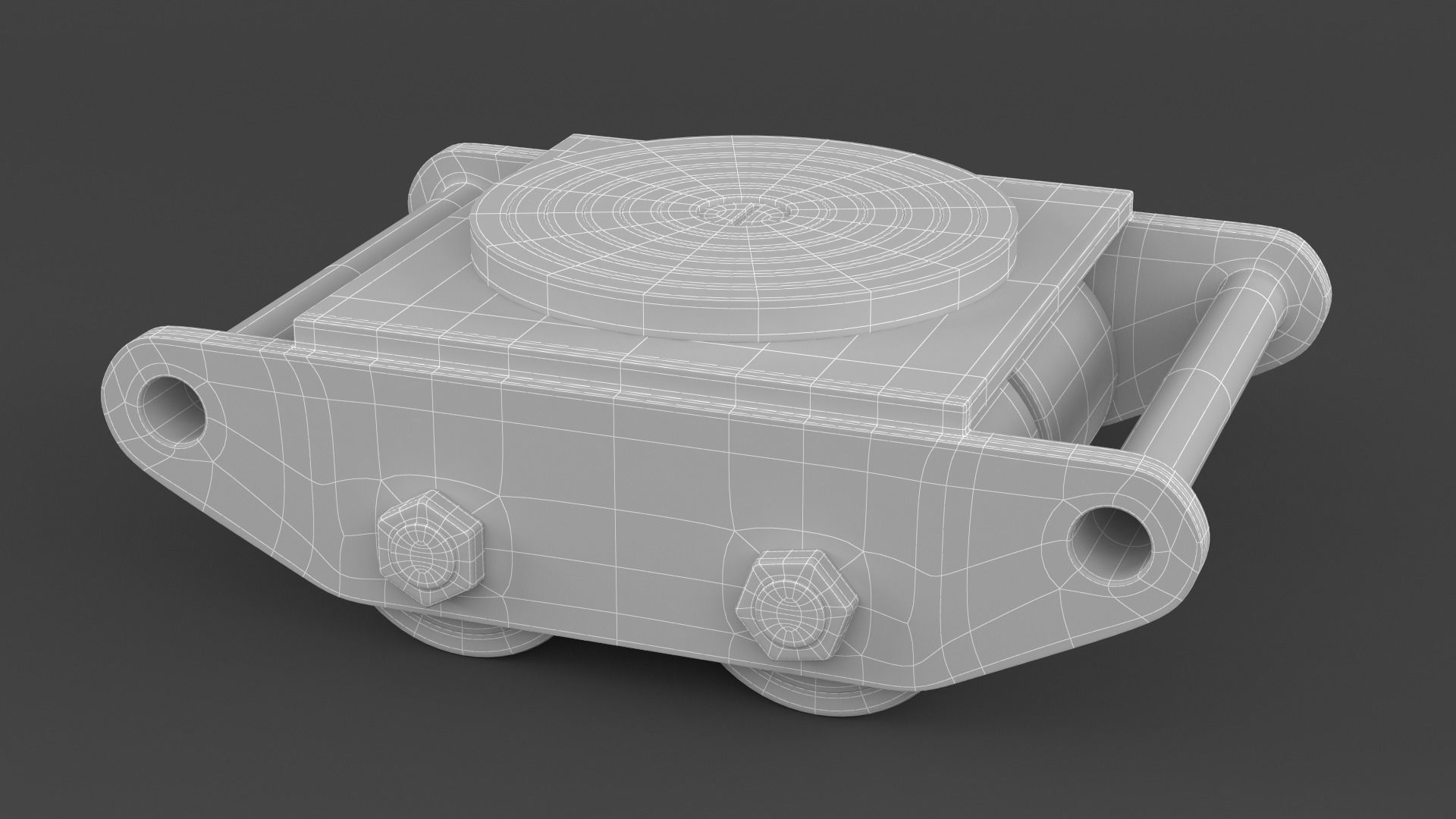 Machinery Mover Skate 3D model | CGTrader