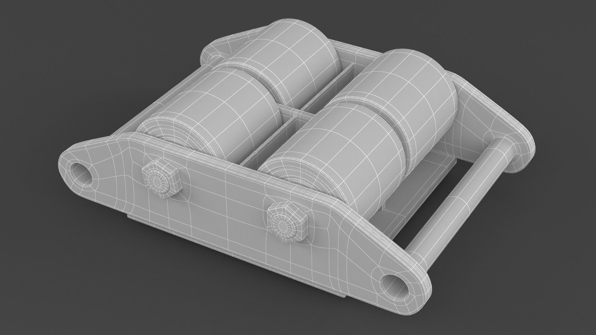 Machinery Mover Skate 3D model | CGTrader
