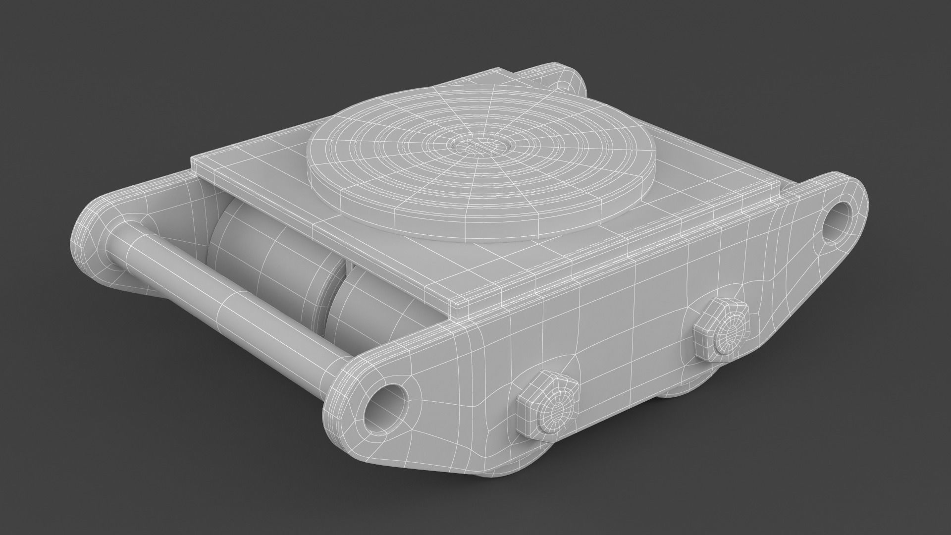 Machinery Mover Skate 3D model | CGTrader