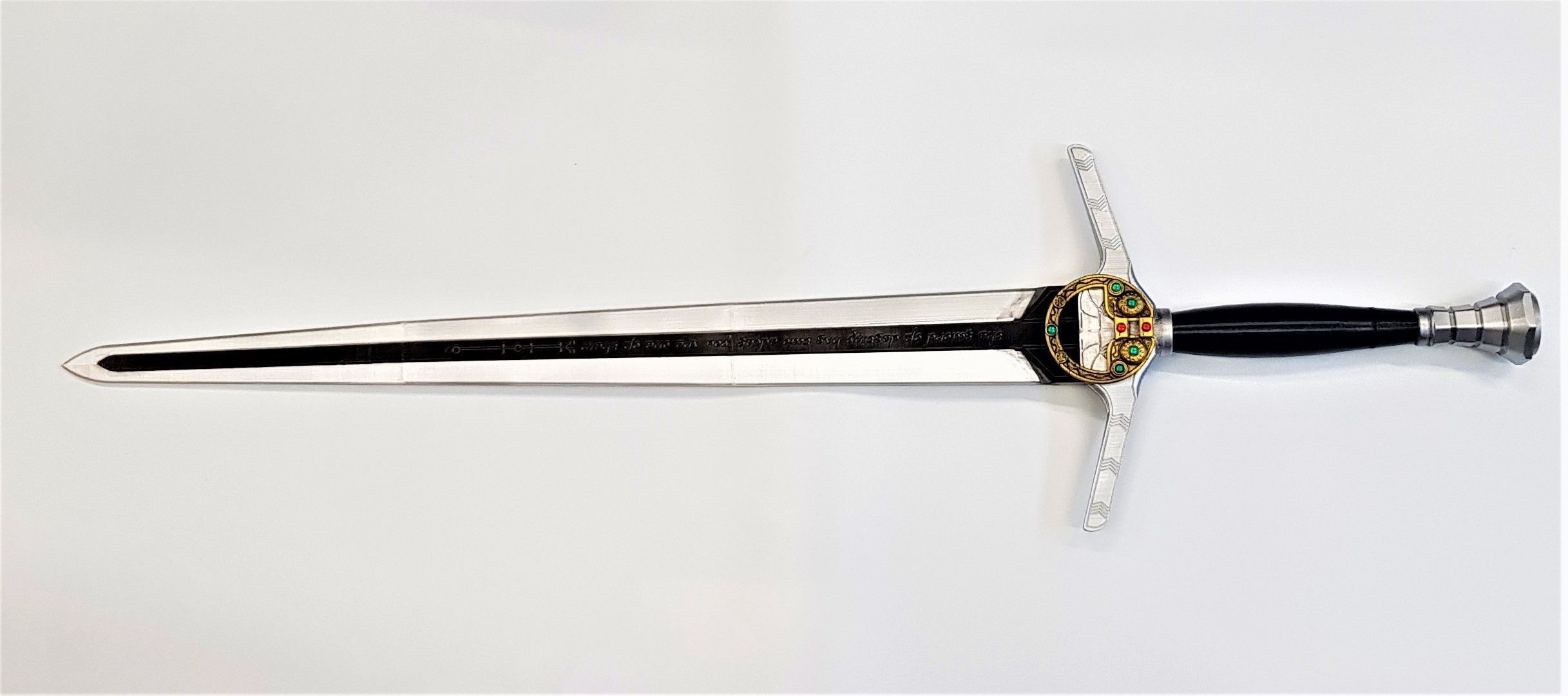 THE WITCHER STEEL SWORD RENFRI BROOCH and Scabbard BY CC3D 3D model 3D ...