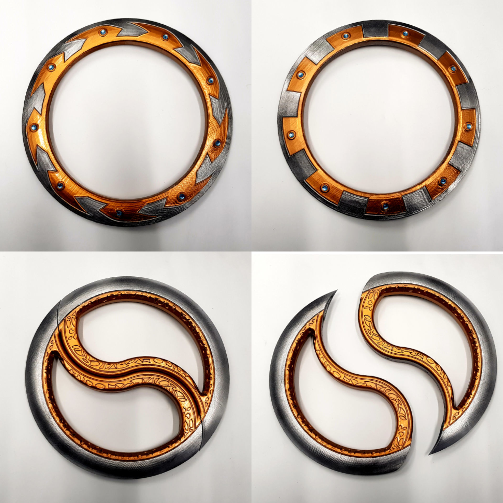 XENA WARRIOR PRINCESS CHAKRAMS MATCHING DISPLAY OPTIONS BY CC3D 3D ...