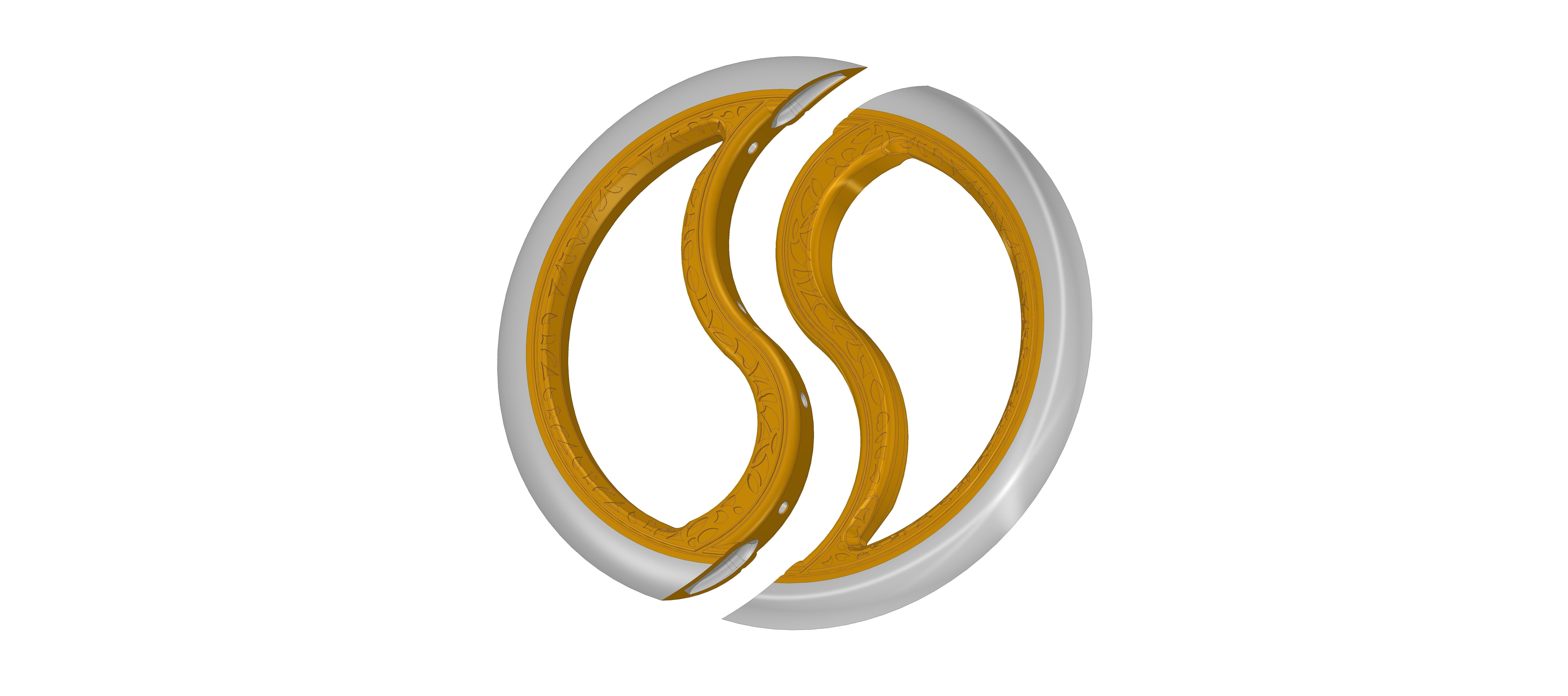 XENA WARRIOR PRINCESS CHAKRAMS MATCHING DISPLAY OPTIONS BY CC3D 3D ...