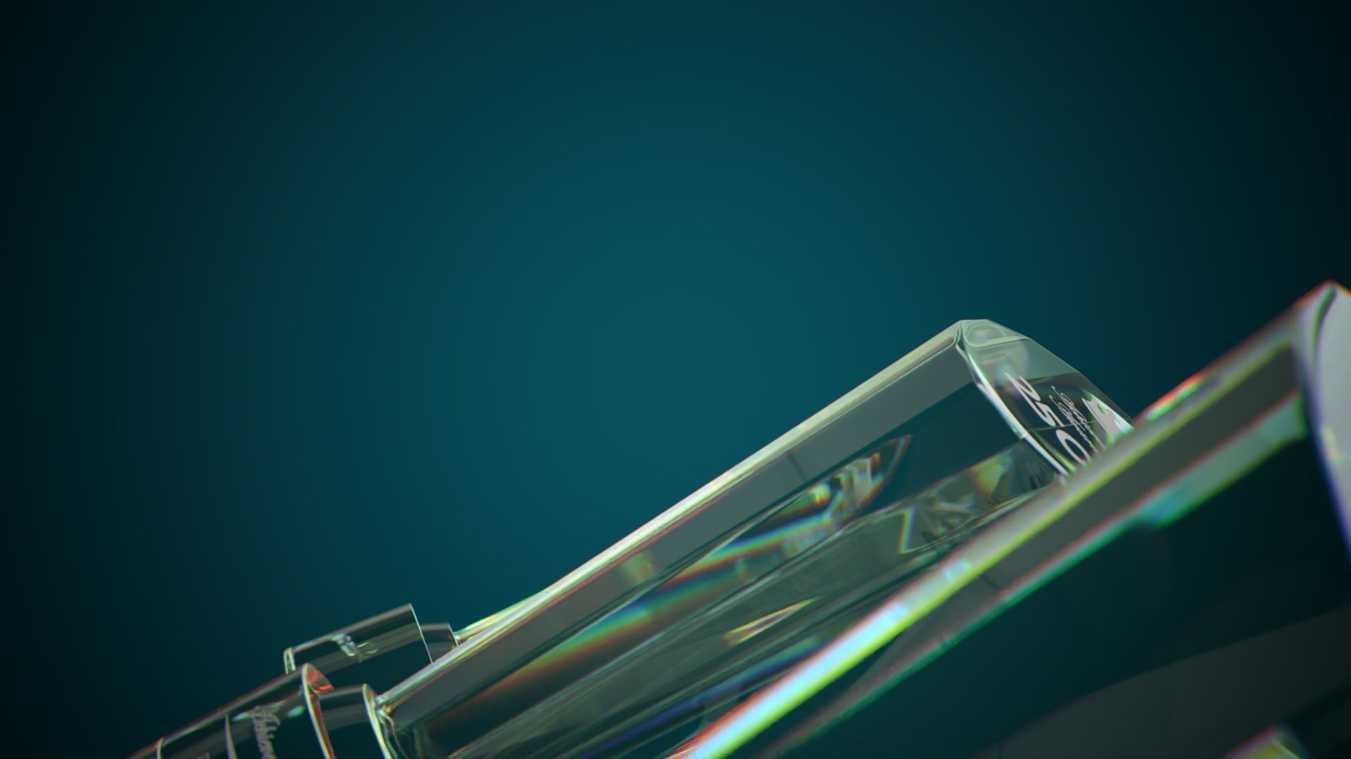 Glass award animation 3D model animated | CGTrader