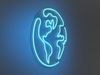 Earth - Neon Sign 3D model | CGTrader