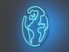 Earth - Neon Sign 3D model | CGTrader