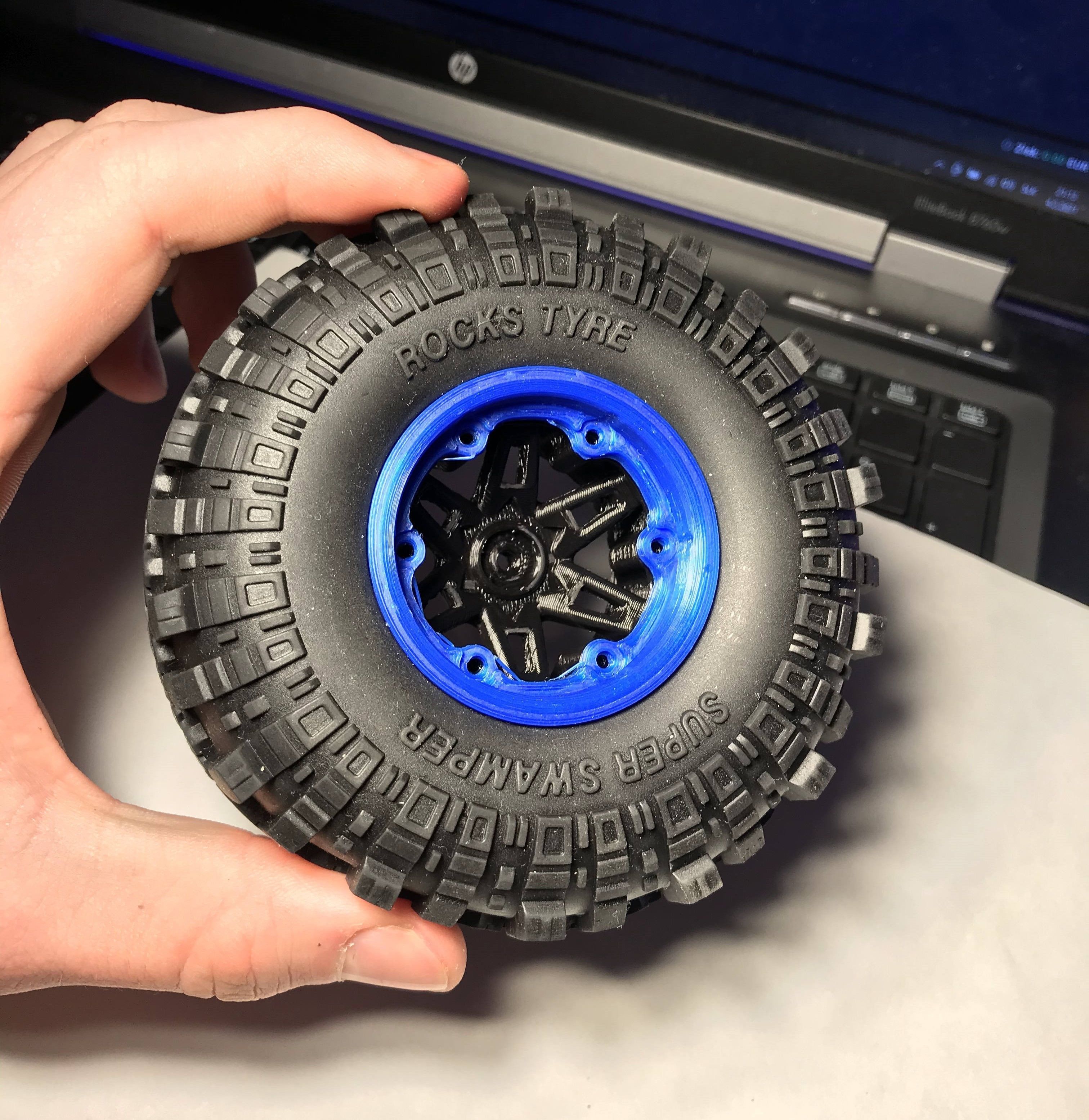 RC Car Wheel - 3D Printable 3D model 3D printable | CGTrader