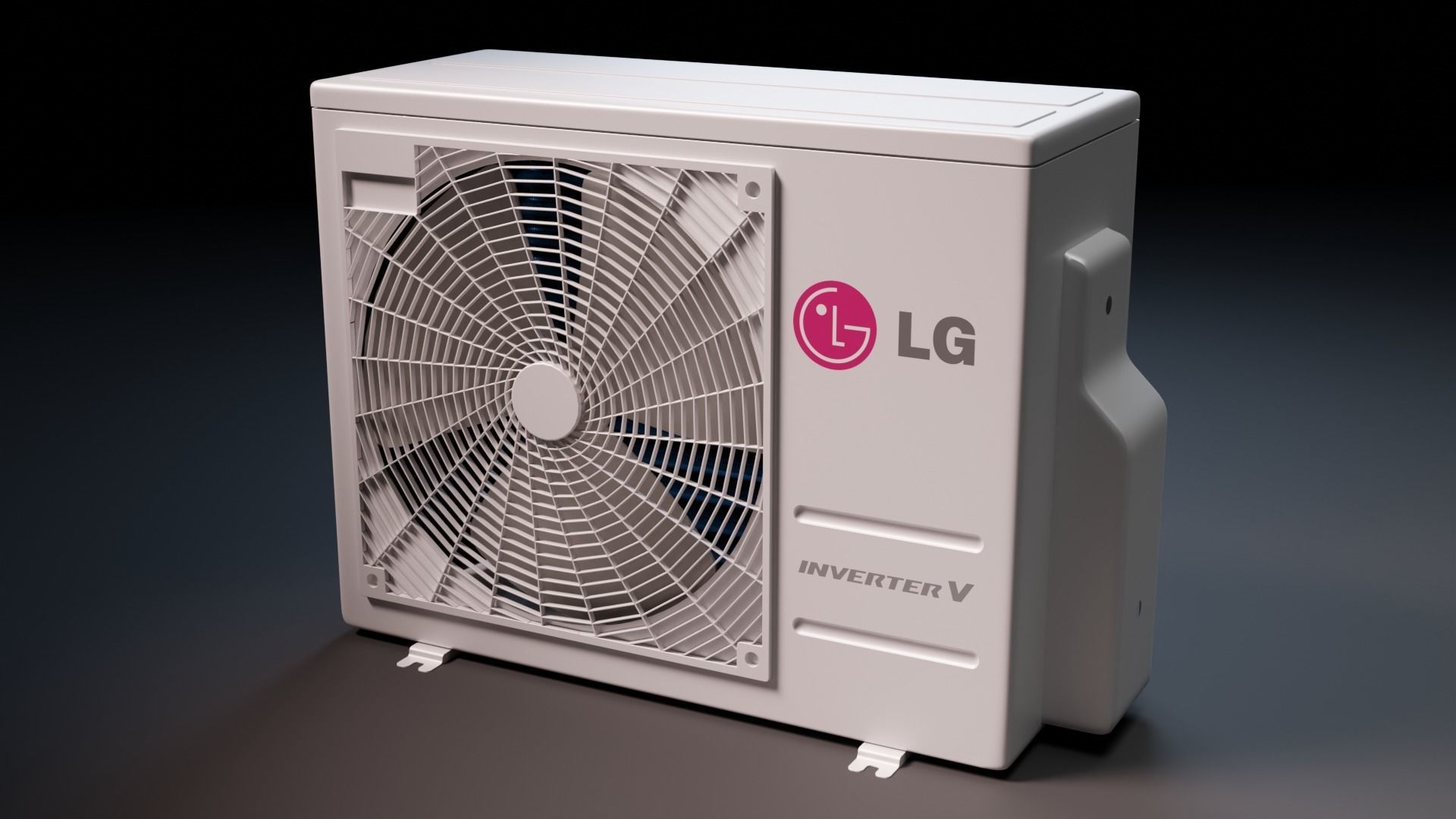 AC LG Air Conditioner - LG Standard-Inverter 3D model | CGTrader