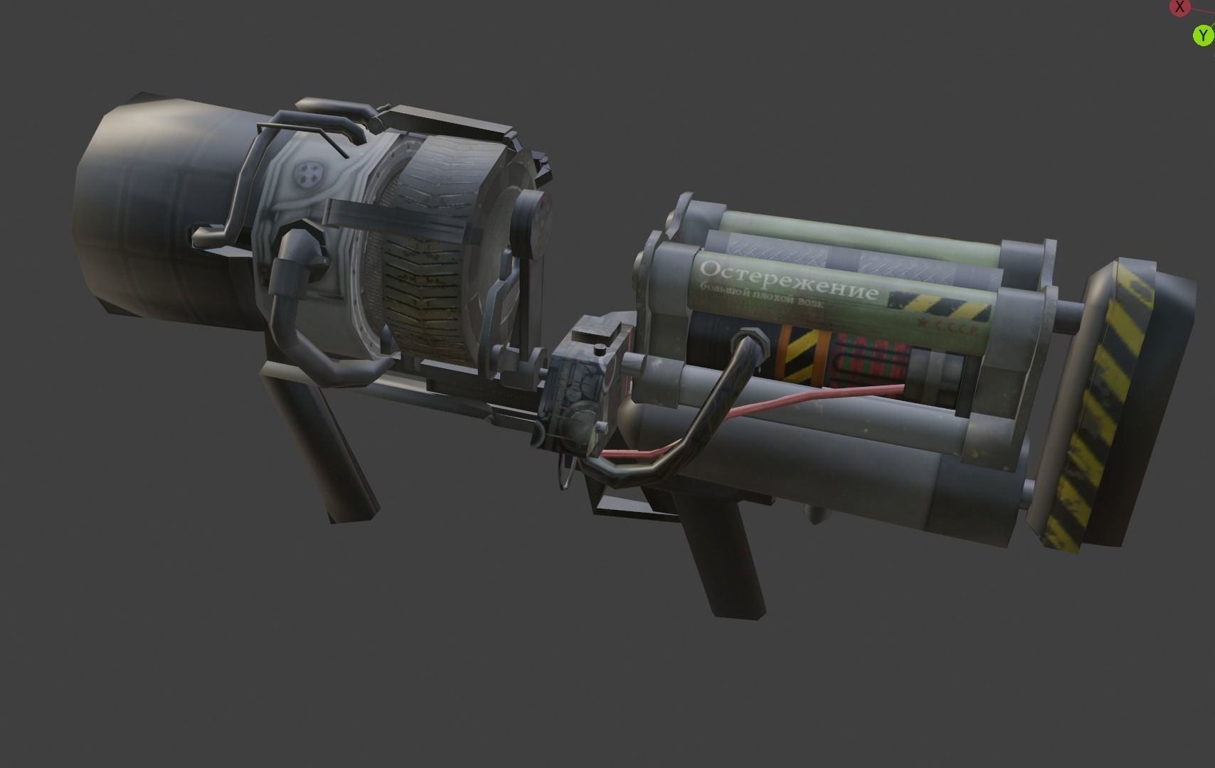 3D model thunder gun VR / AR / low-poly | CGTrader