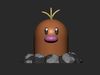 Pokemon - Diglett and Dugtrio All Forms 3D model 3D printable | CGTrader