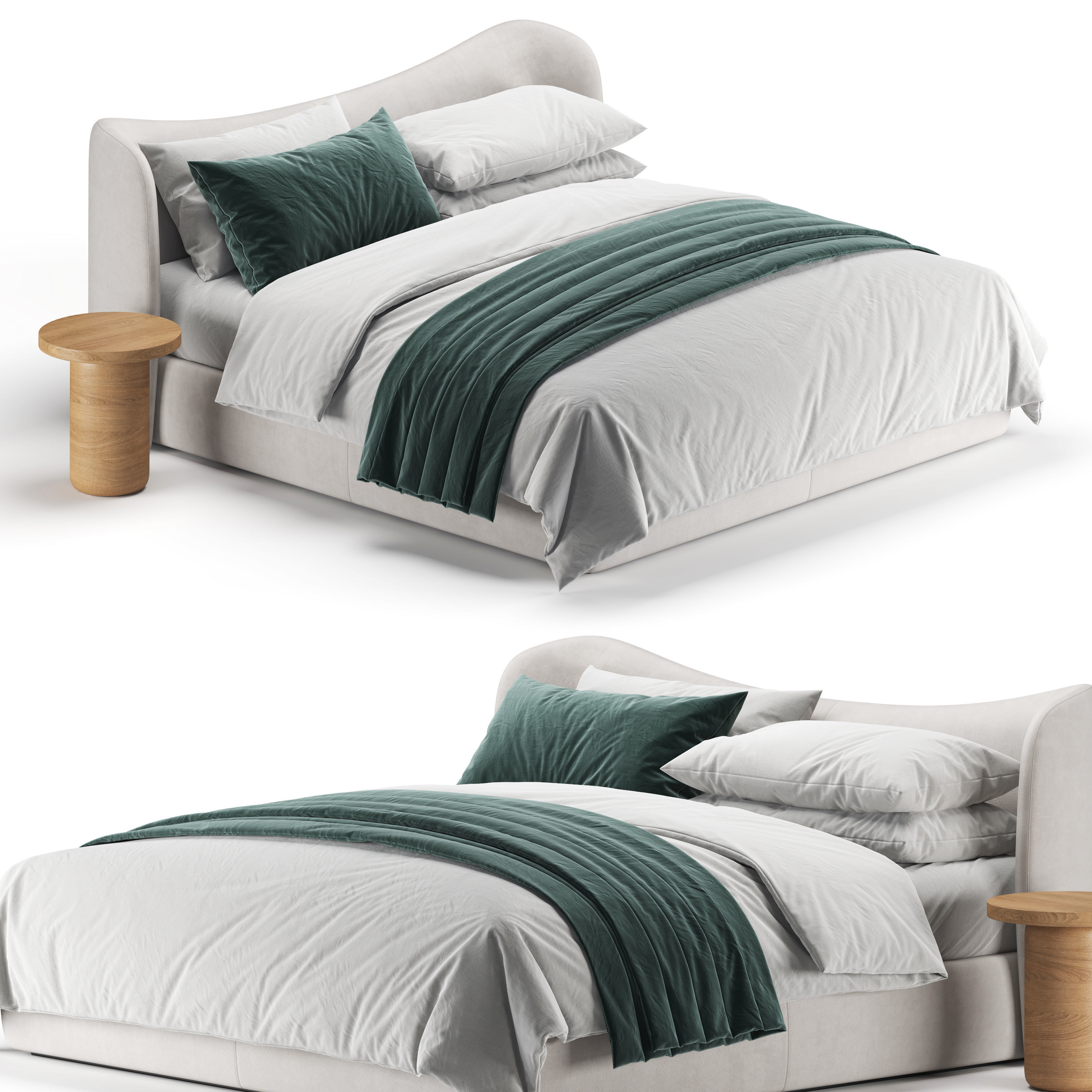 Embrace Bed 3D model | CGTrader