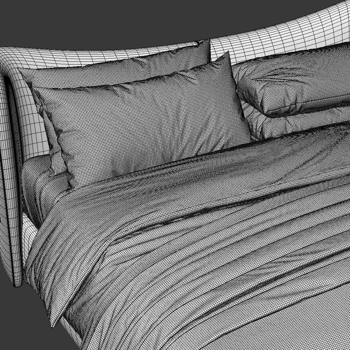 Embrace Bed 3D model | CGTrader