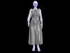 Grid see-through dress free VR / AR / low-poly 3D model | CGTrader