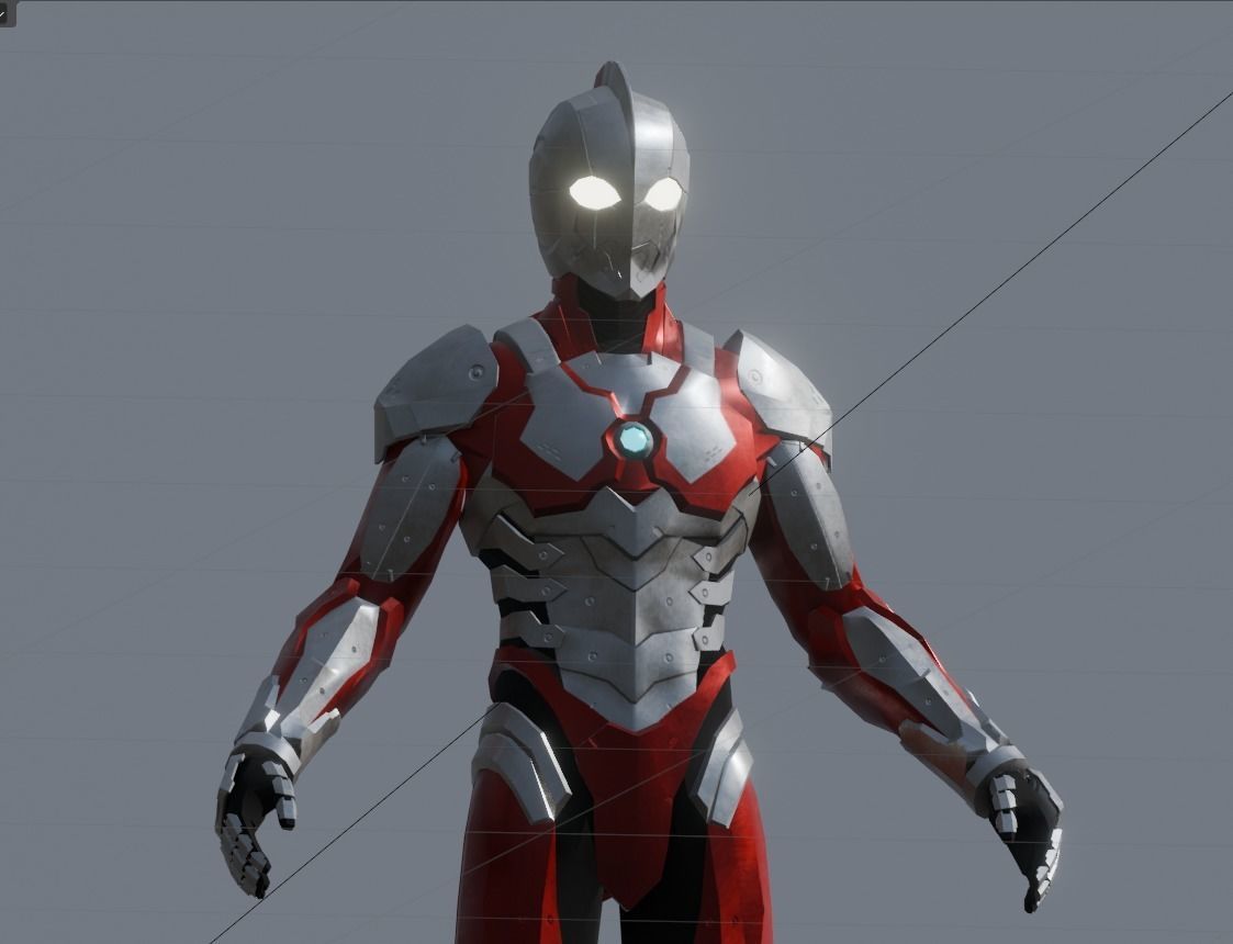 Netflix Ultraman Suit Ultraman TypeC-suit 3D model | CGTrader