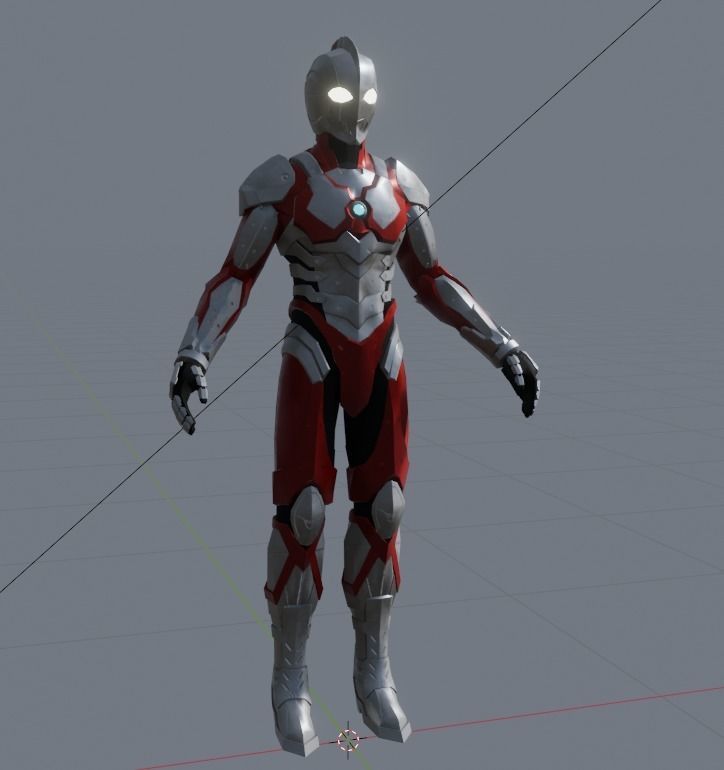 Netflix Ultraman Suit Ultraman TypeC-suit 3D model | CGTrader