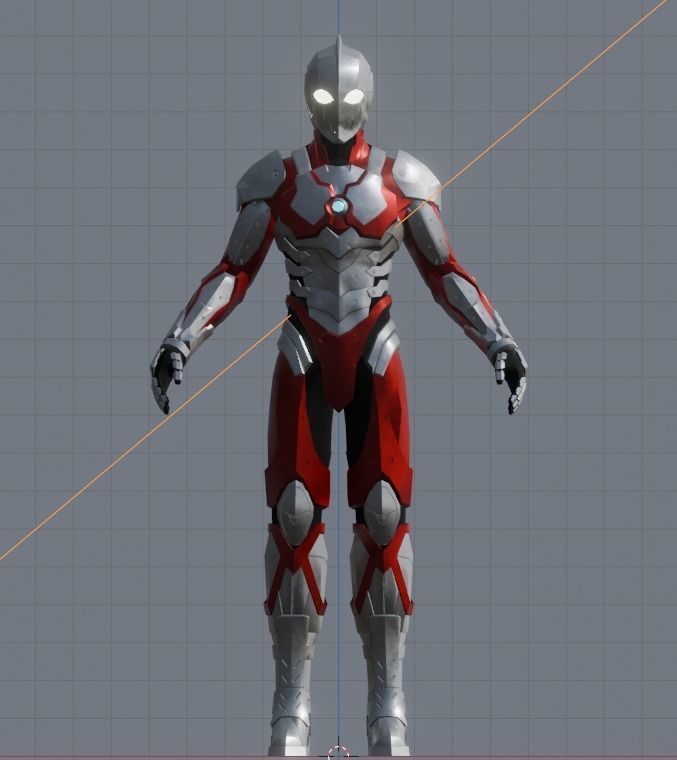 Netflix Ultraman Suit Ultraman TypeC-suit 3D model | CGTrader