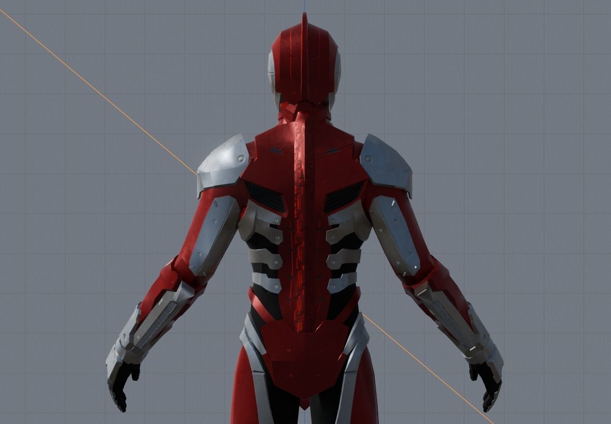 Netflix Ultraman Suit Ultraman TypeC-suit 3D model | CGTrader