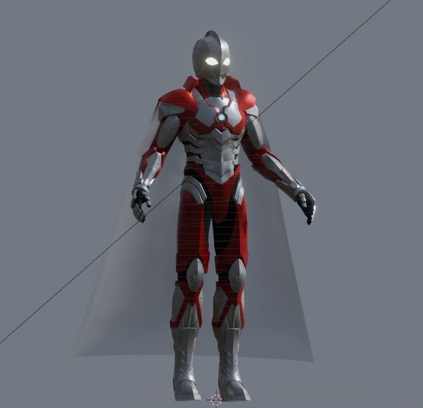 Netflix Ultraman Suit Ultraman TypeC-suit 3D model | CGTrader