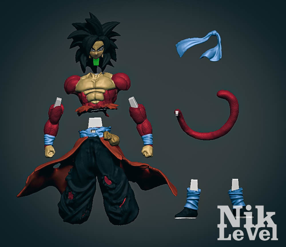 Son Goku Xeno Dragon Ball 3D Printable 3D model 3D printable | CGTrader