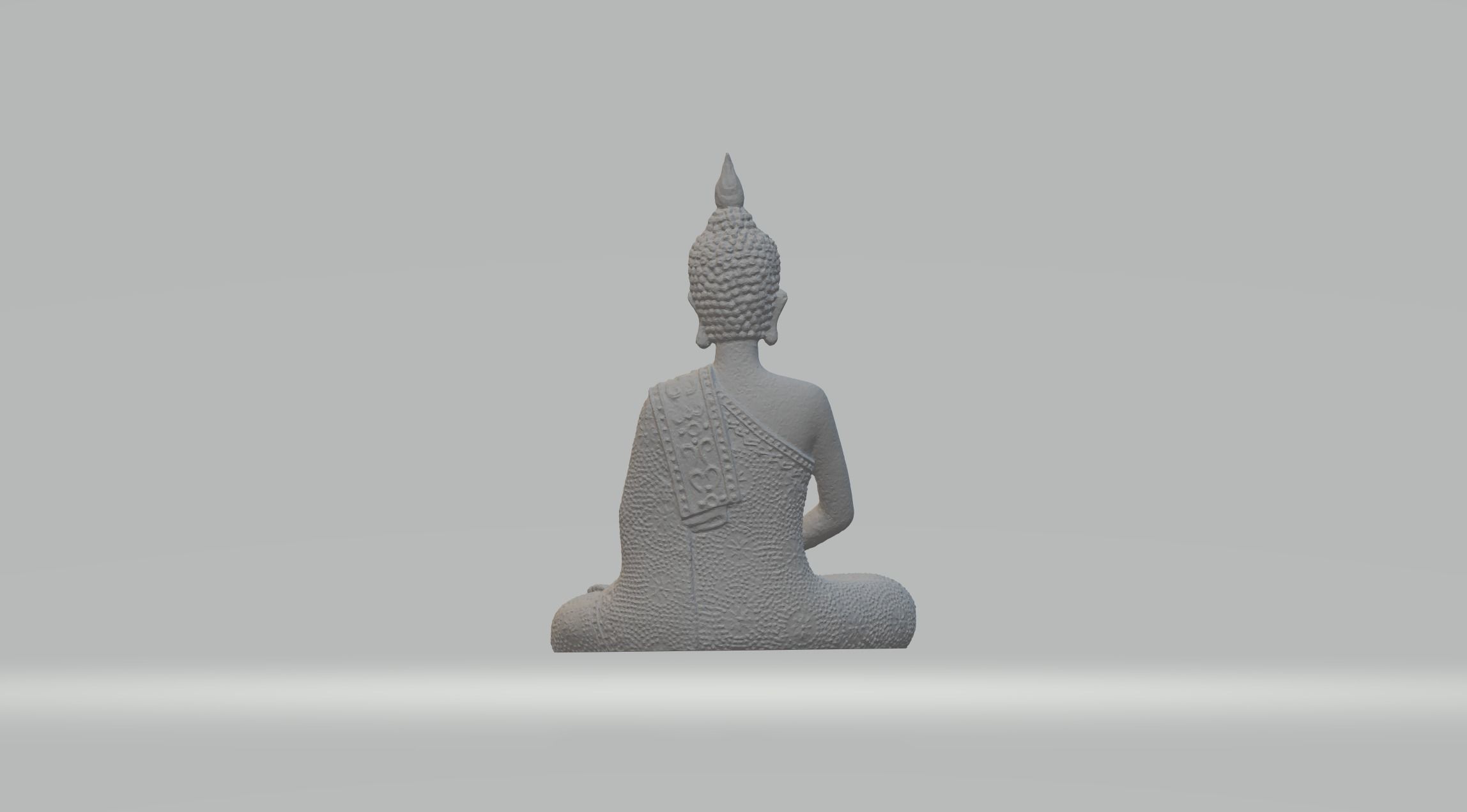 Buddha Statue 3D model 3D printable | CGTrader