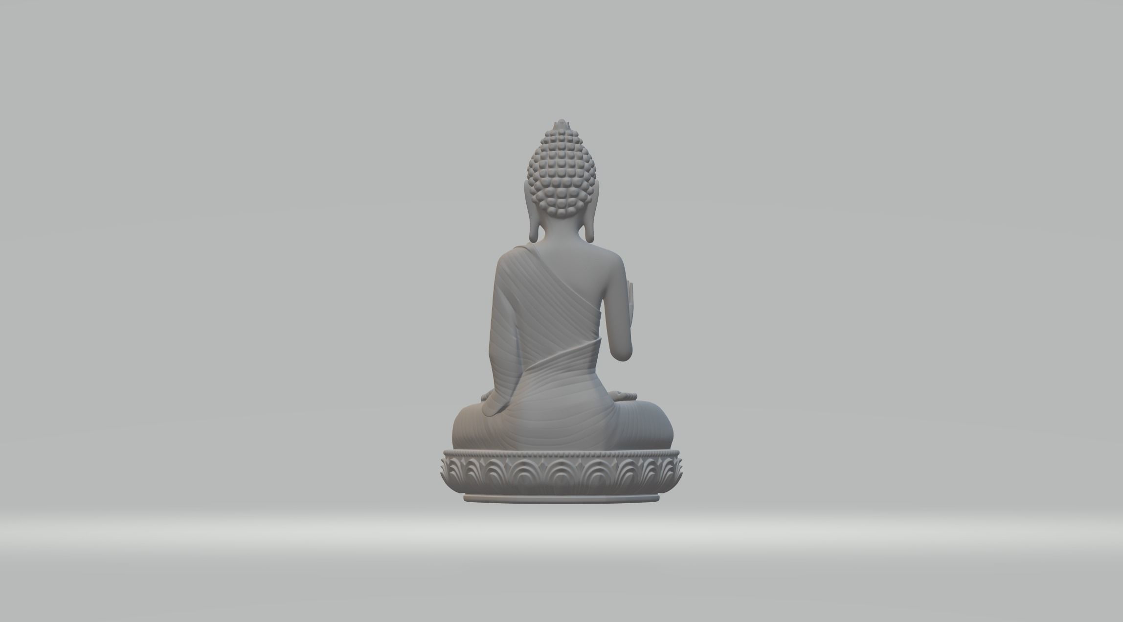 Buddha Statue 3D model 3D printable | CGTrader