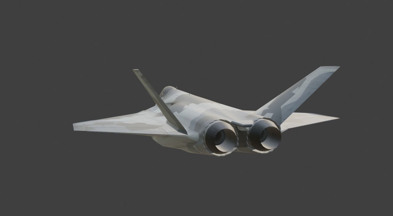 3D model fa38 airplane VR / AR / low-poly | CGTrader
