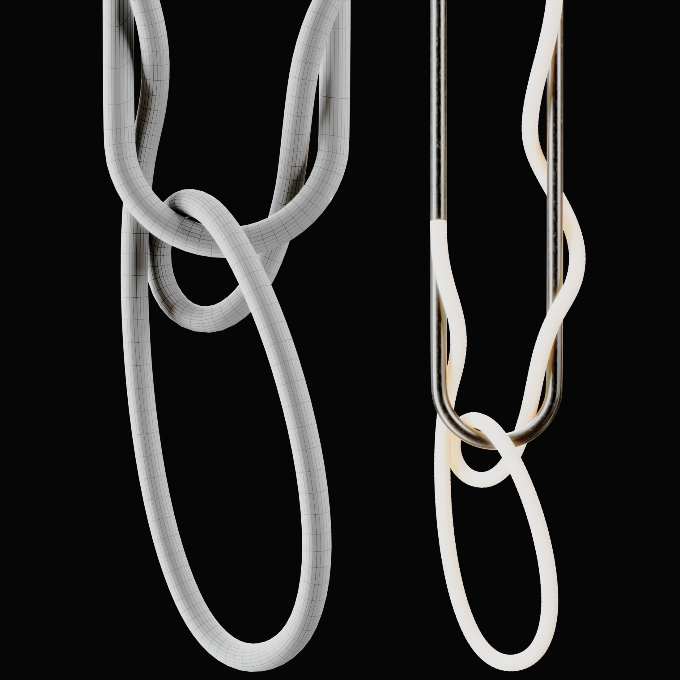 3 Luke Pendant light Arbor Capsule 3 - 6 ft - 3lights - 5mat 3D model ...