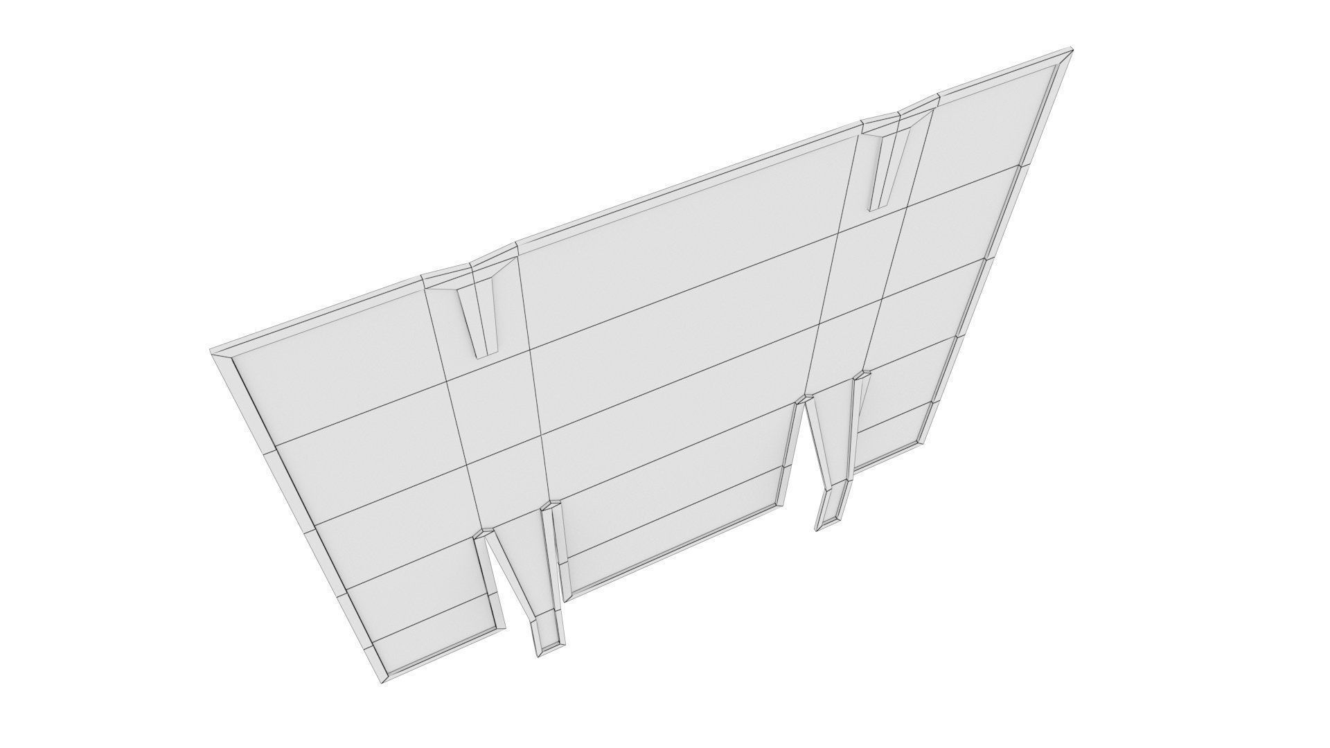 3D model Brick guard for scaffolding VR / AR / low-poly | CGTrader