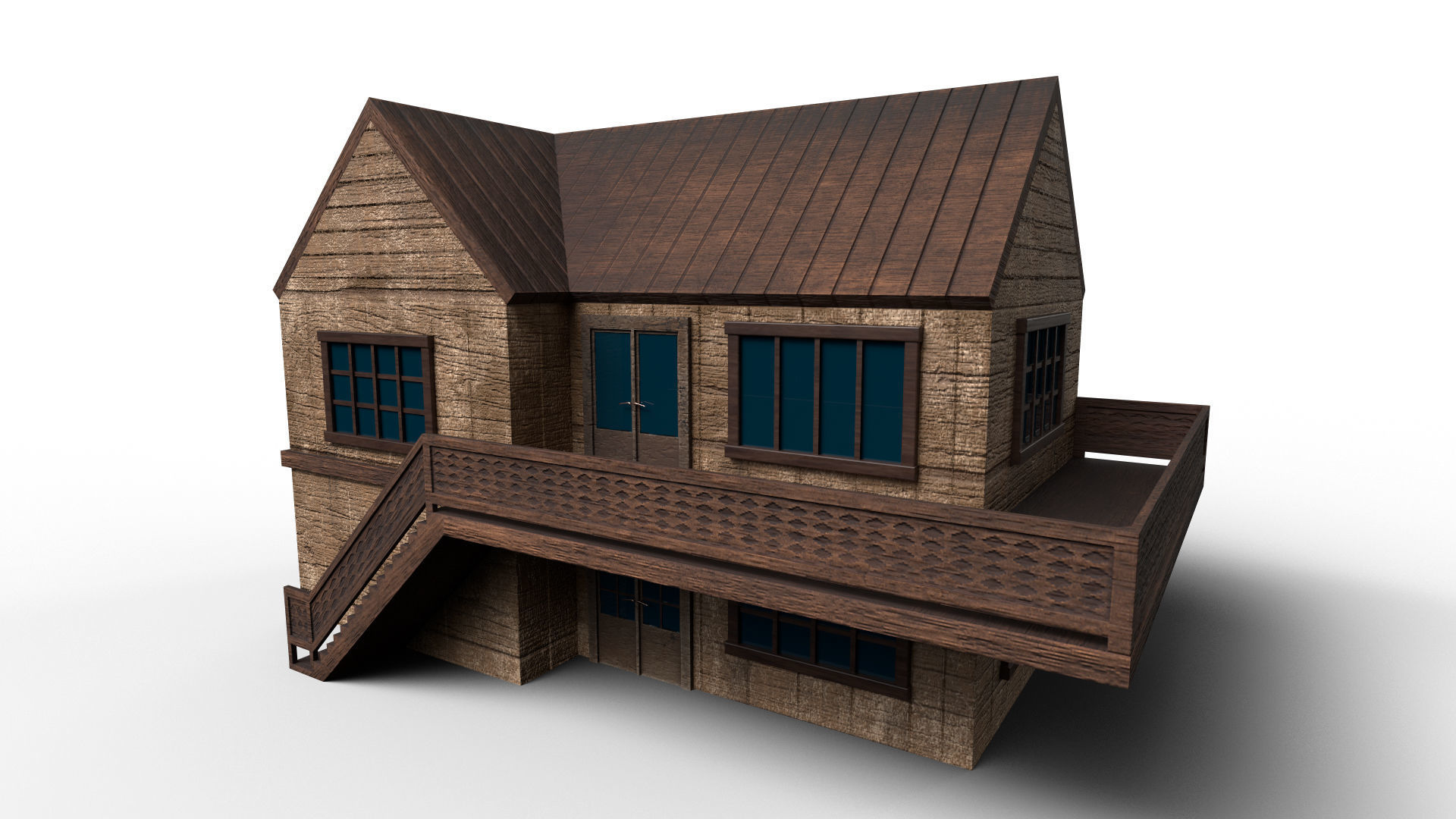 3D model Ac-Building-v2-unity VR / AR / low-poly | CGTrader