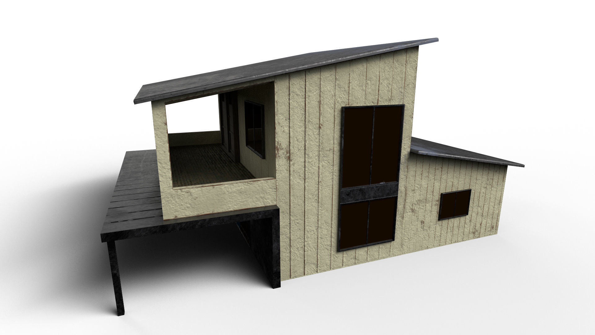 3D model Ac-Building-v2-unity VR / AR / low-poly | CGTrader