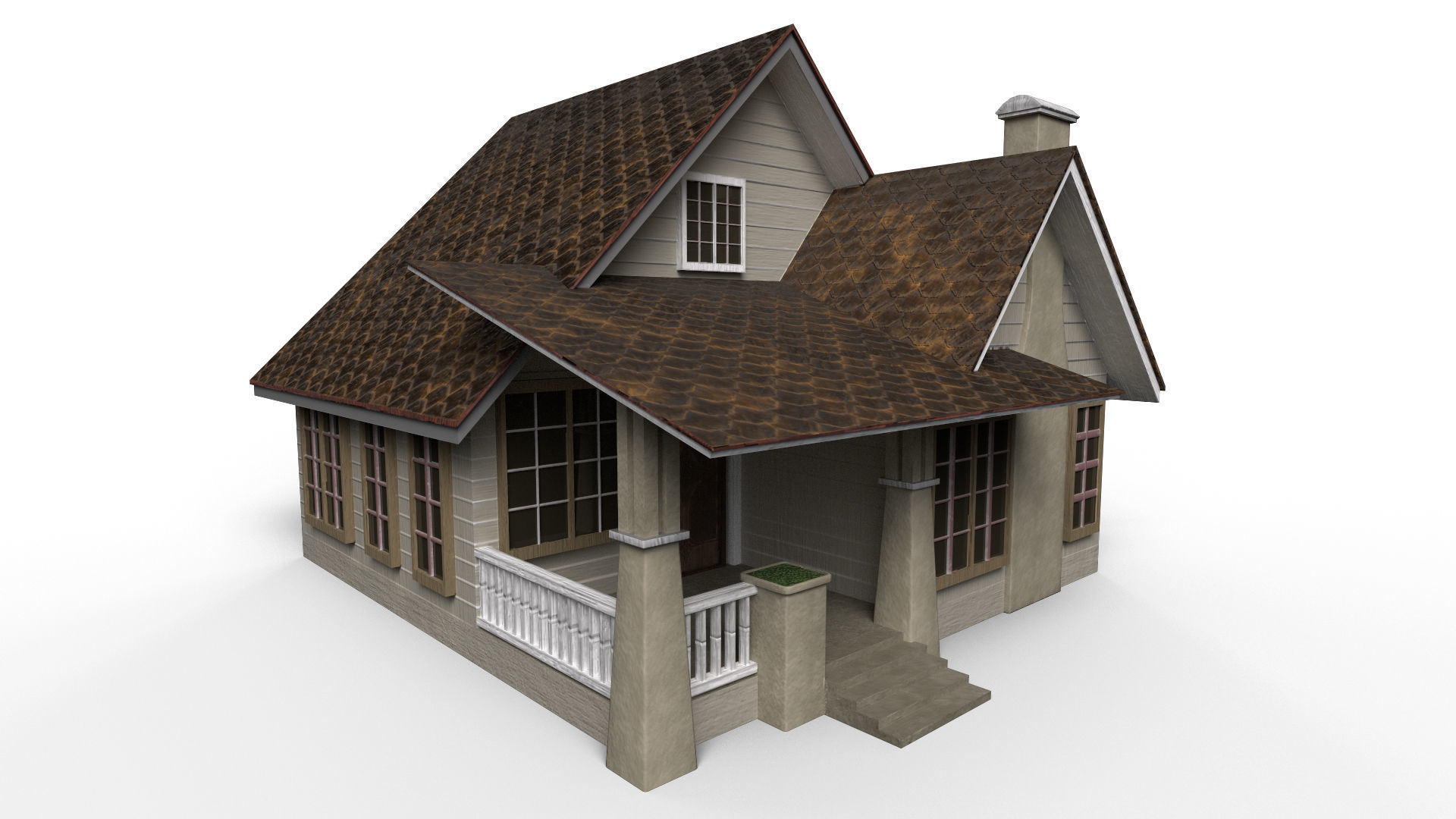 3D model Ac-Building-v2-unity VR / AR / low-poly | CGTrader