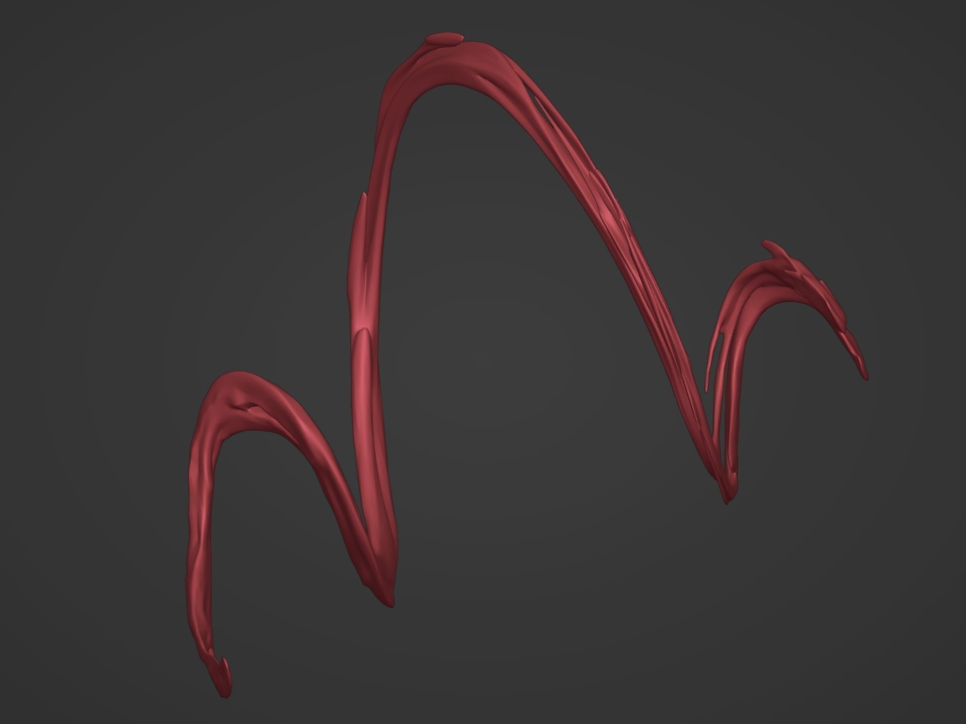 Paint Splash 3D model | CGTrader