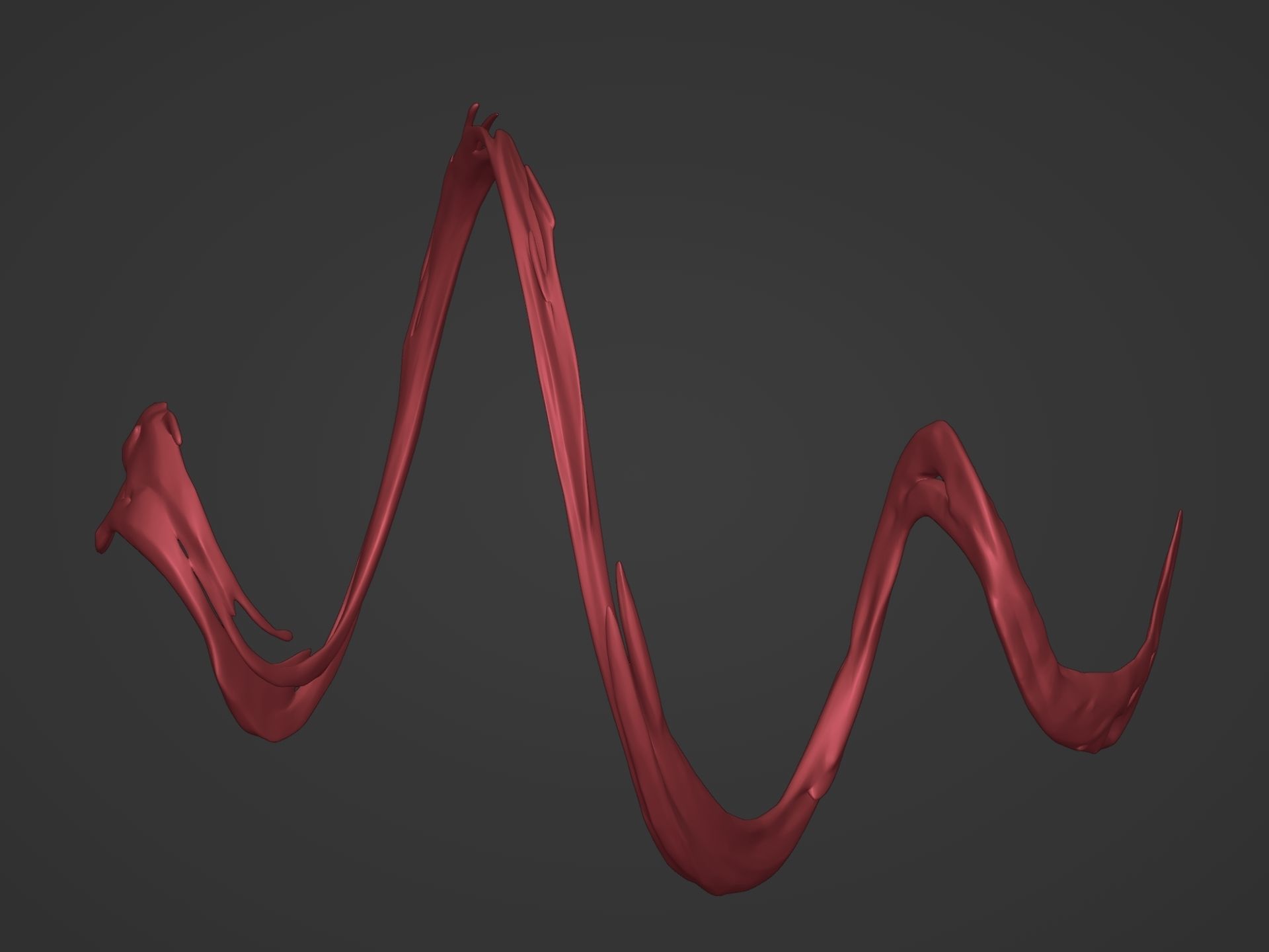 Paint Splash 3D model | CGTrader