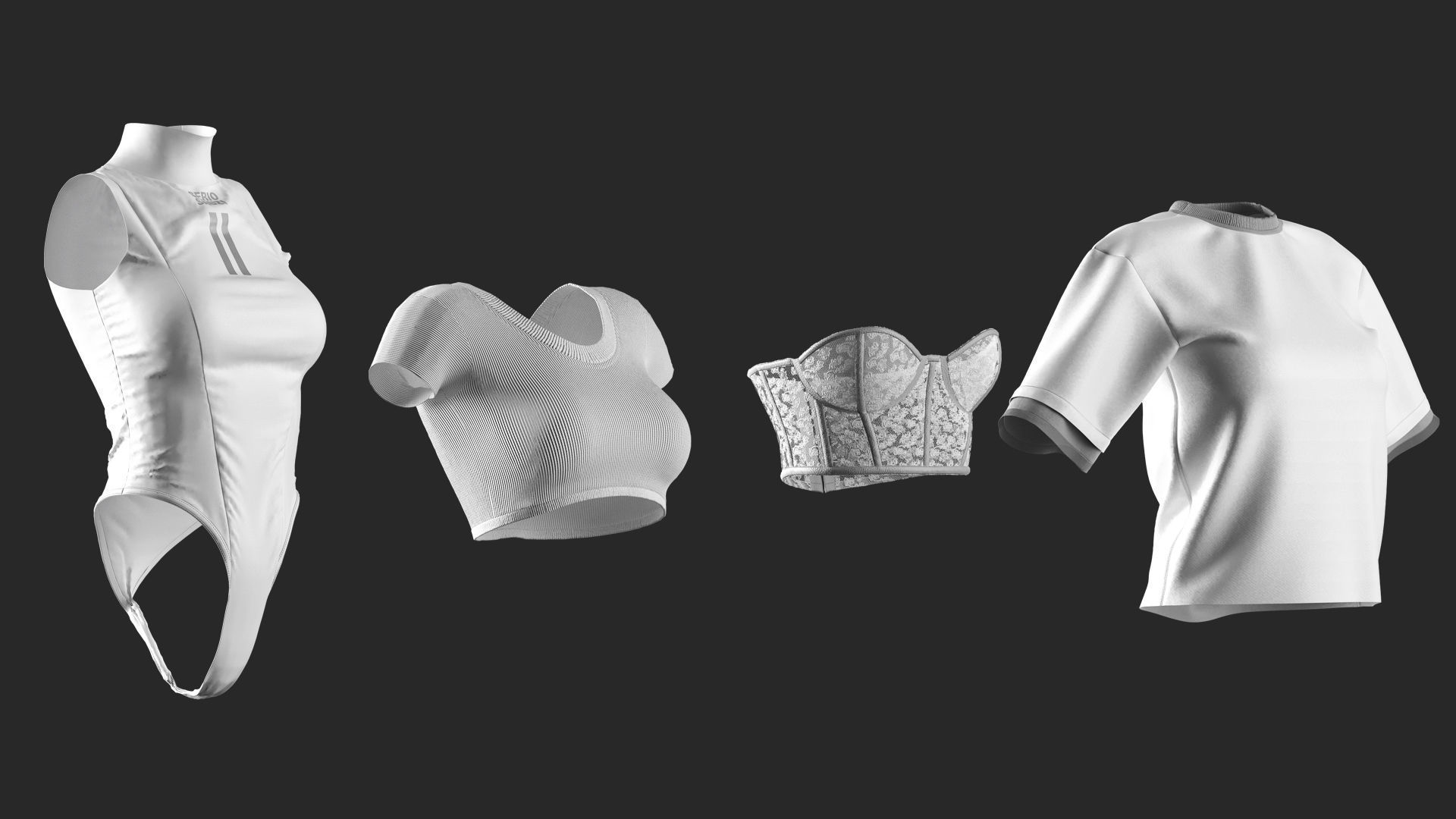 22 Womens Clothes - Vol 4 - Marvelous Designer 3D model | CGTrader