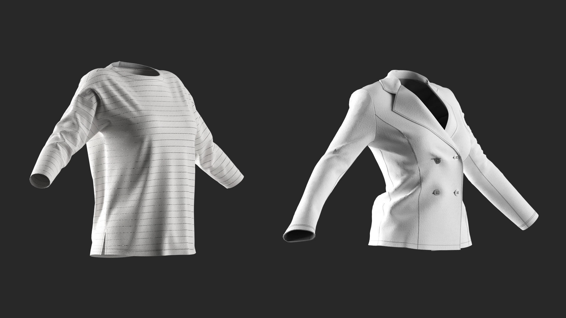 22 Womens Clothes - Vol 4 - Marvelous Designer 3D model | CGTrader