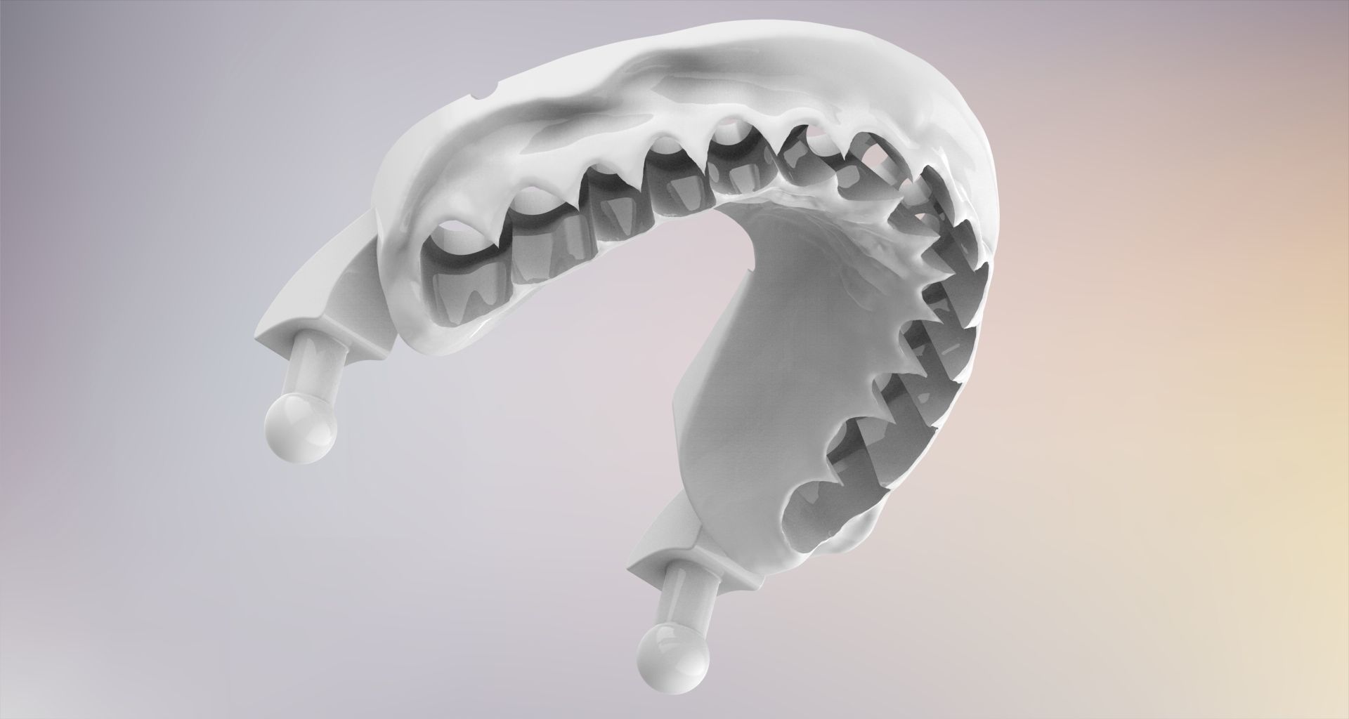 3D Dental Jaws Replica with Detachable Teeth 3D model 3D printable ...