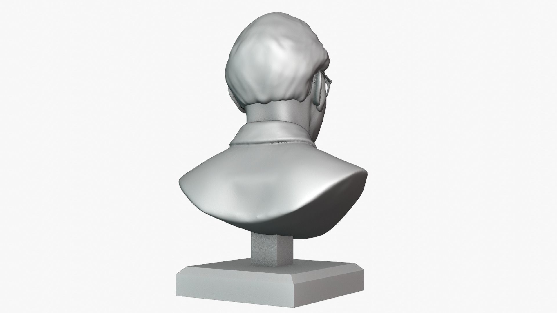 Thomas Kuhn Portrait Bust 3D Model 3D model 3D printable | CGTrader